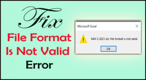 excel file format is not valid Archives - Excel File Repair Blog