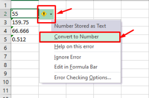 Fixed- Excel “DataFormat.Error We Couldn't Convert to Number” Error!